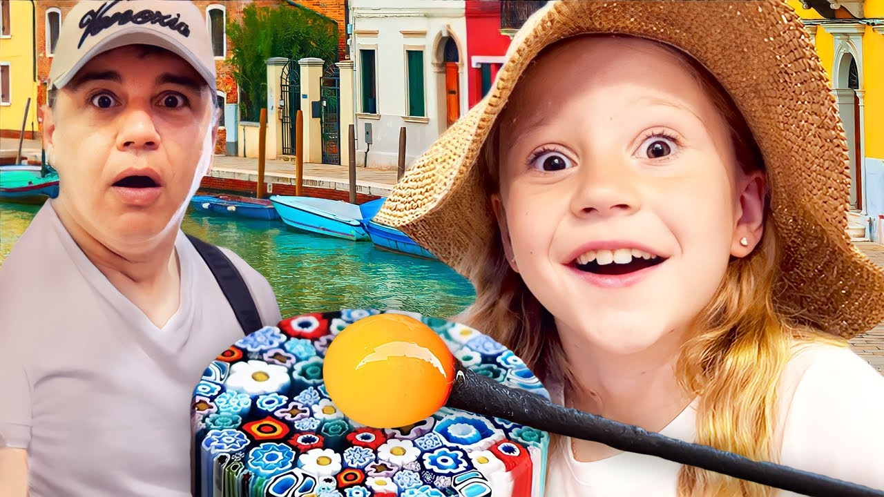 Nastya And Dad Travel Around Italy On Summer Vacation Youtube