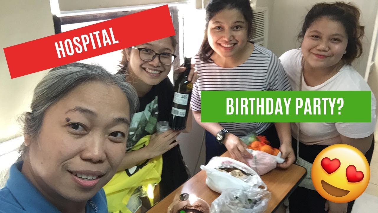 HOSPITAL BIRTHDAY PARTY? | vlogmas day 7 - YouTube