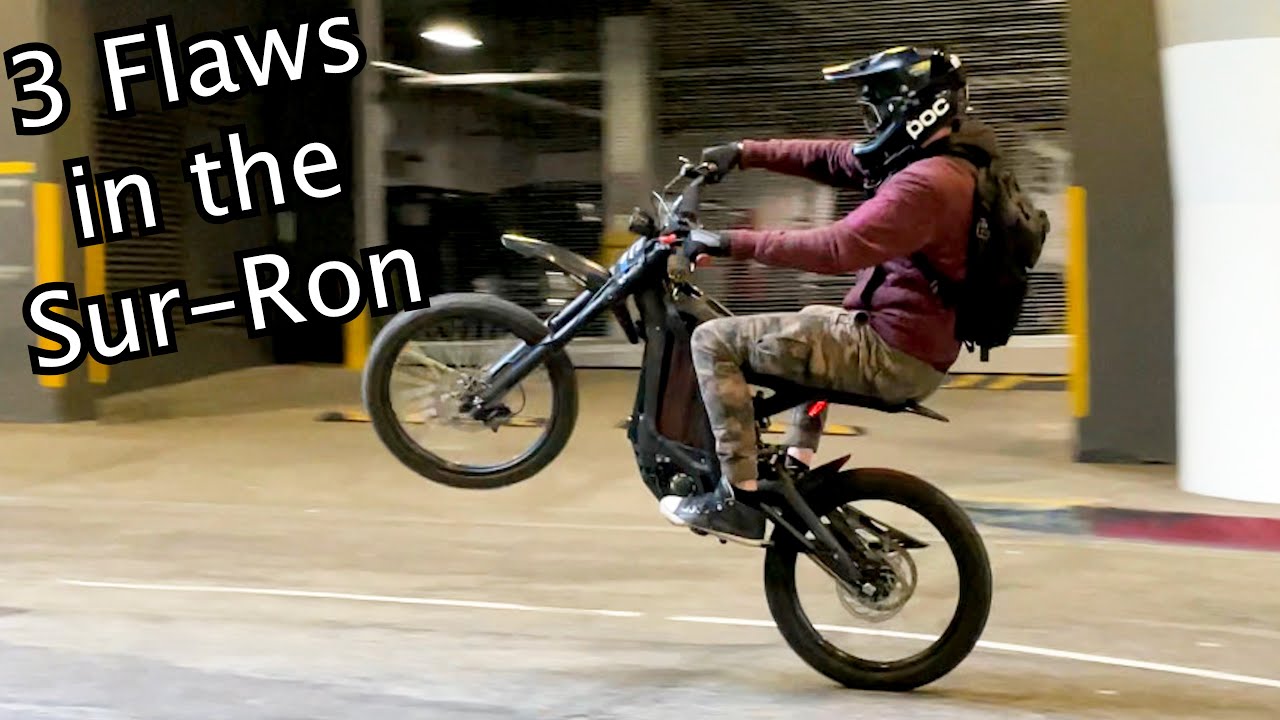 3 Flaws in the Sur-Ron - YouTube