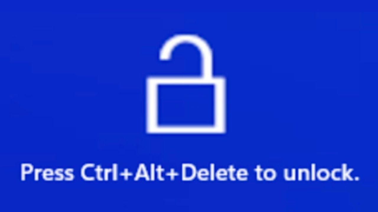 Windows Ctrl-Alt-Del Screens! - YouTube
