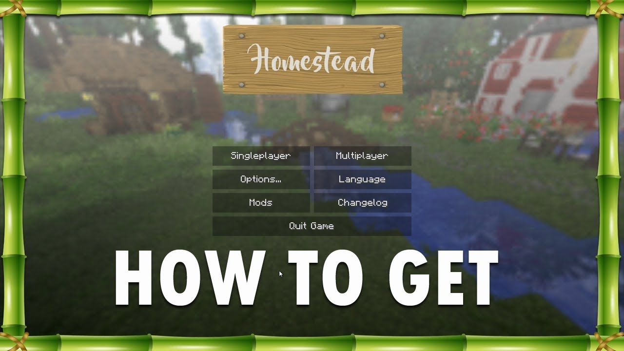 How To Download and Install Minecraft : Homestead Mod Pack - YouTube