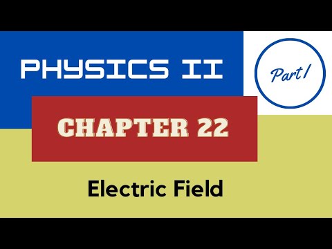 Physics II - Chap. 22 Electric Field - Part I - Spring 2024 - YouTube