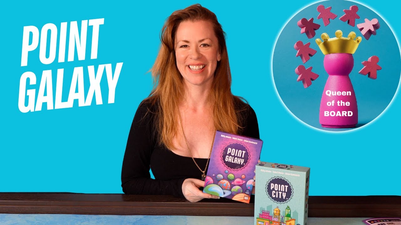 Point Galaxy solo board game (travel card game) - YouTube