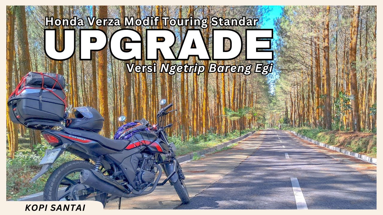 Honda Verza Modif Touring Fungsional Standar Versi Ngetrip Bareng Egi ...