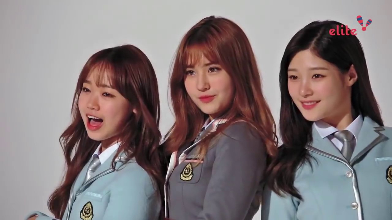 IOI Pentagon Elite Photoshoot - YouTube