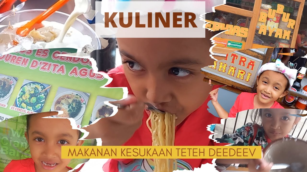 Teteh Deedeev | Kuliner Makanan Kesukaan | Belanja di Tip-Top - YouTube