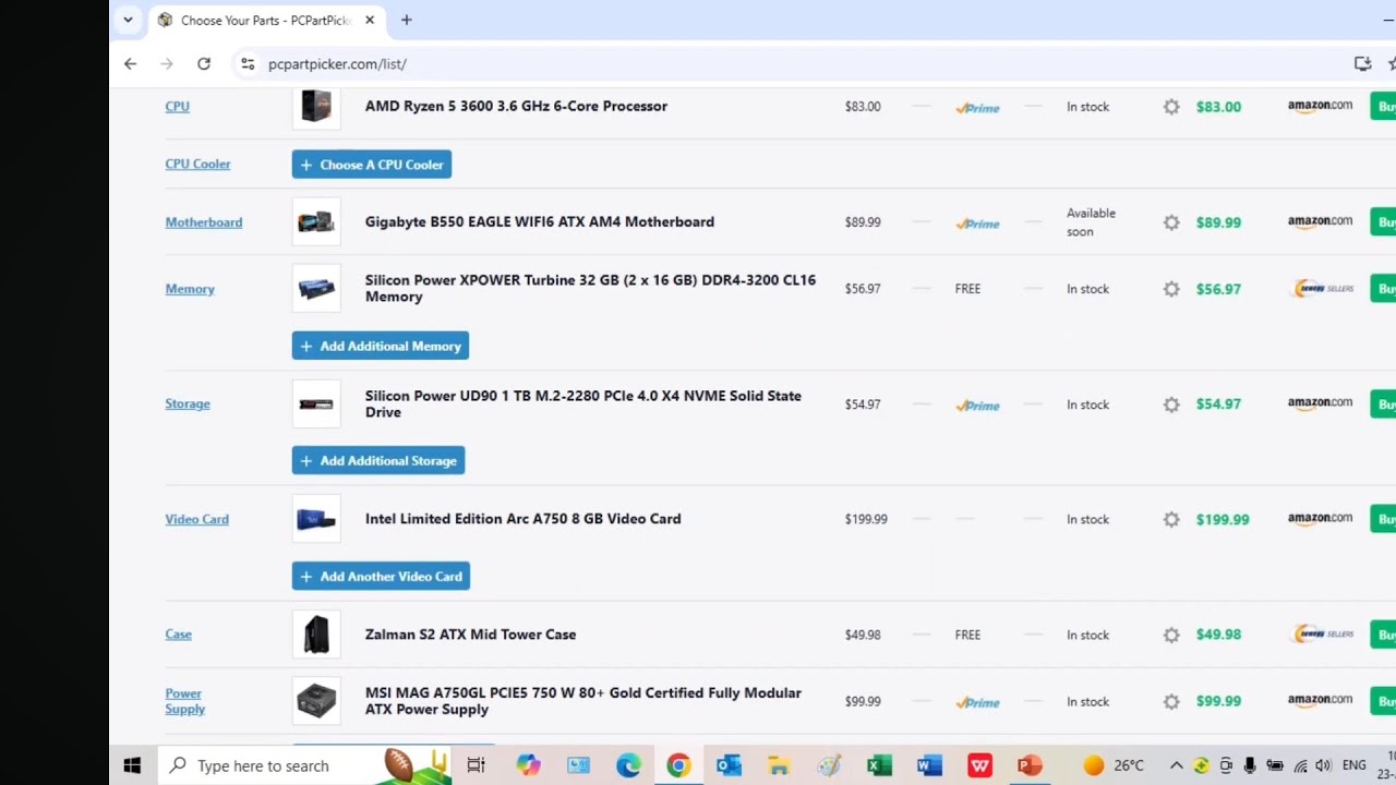 600 dollar brand new pc - YouTube