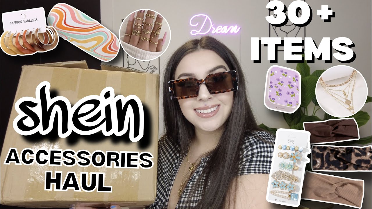 HUGE SHEIN ACCESSORIES HAUL! (30 + ITEMS) - YouTube