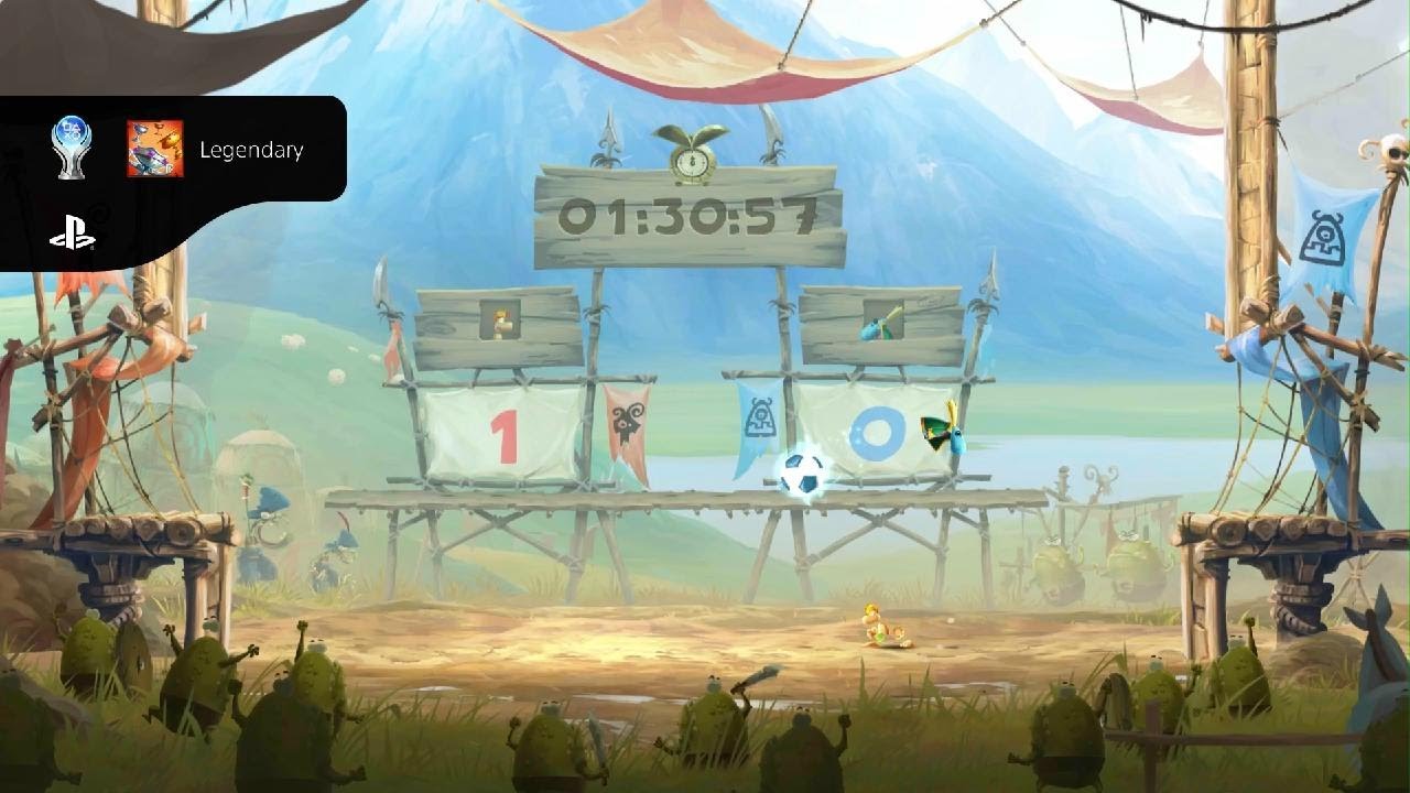 Rayman Legends Legendary Platinum Trophy (Platinum 439) - YouTube