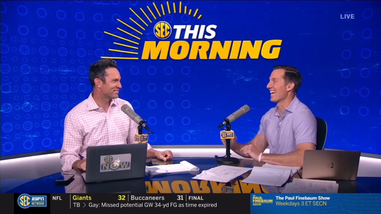 SEC Network - 2019 SEC This Morning Intro - YouTube