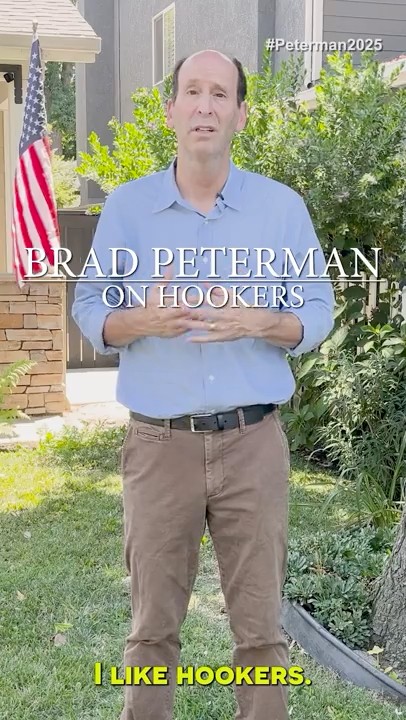 A vote for Brad Peterman is a vote for Brad Peterman#jeffylew #parody # ...