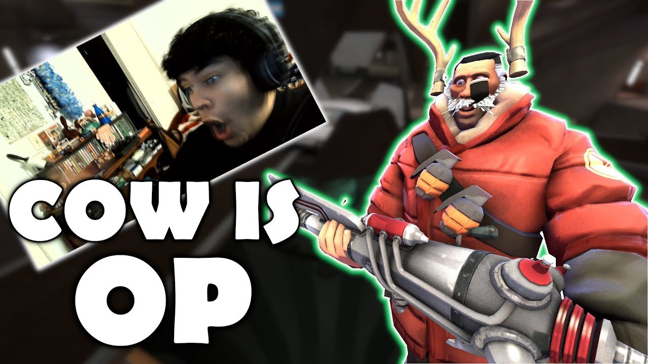 TF2: COW MANGLING EVERYONE!!!(op soldier weapon)except to buildings ...