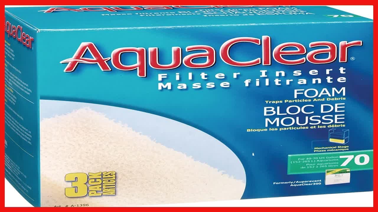 Fluval 70 Filter Not Working AquaClear 70 Filter Media Kit - 3-Stage ...