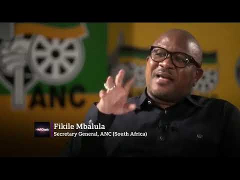 BBC HARDTALK FIKILE MBALULA INTERVIEW 2023 - YouTube