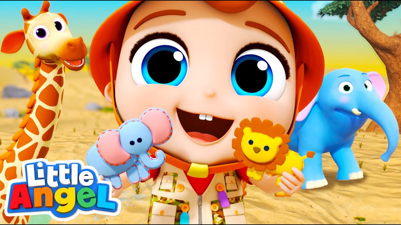 Animals Around The World - Full Episode | Little Angel | Kids TV Shows ...