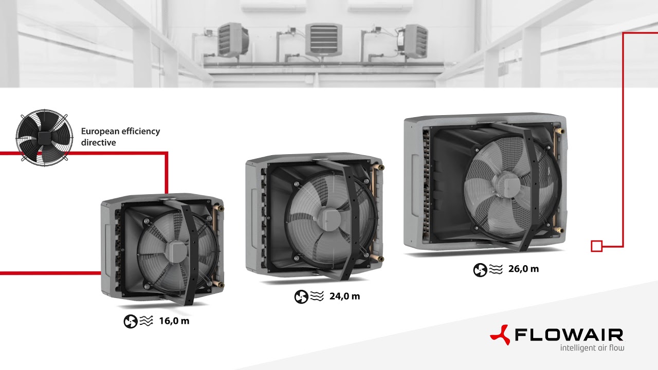 New series of LEO fan heaters - YouTube