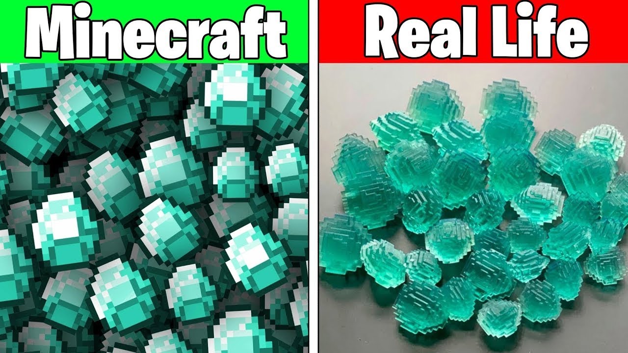 Realistic minecraft | Realistic water | ALL MINECRAFT MOBS VS REAL LIFE ...
