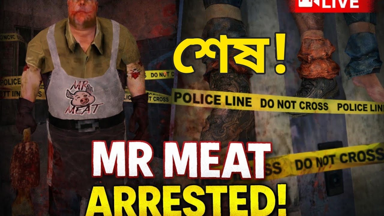 Finally Caught! 😨 Police Arrest Mr Meat | Horror Game - YouTube