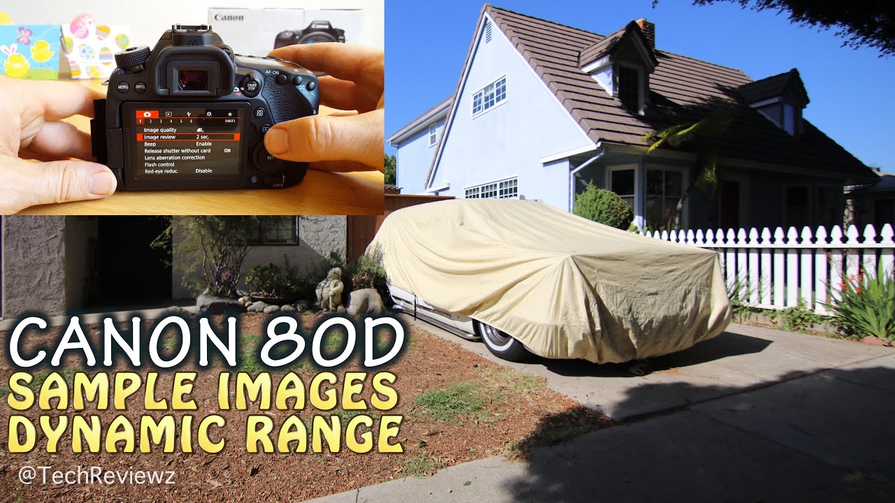Canon 80D Sample Images & Dynamic Range [4K] - YouTube