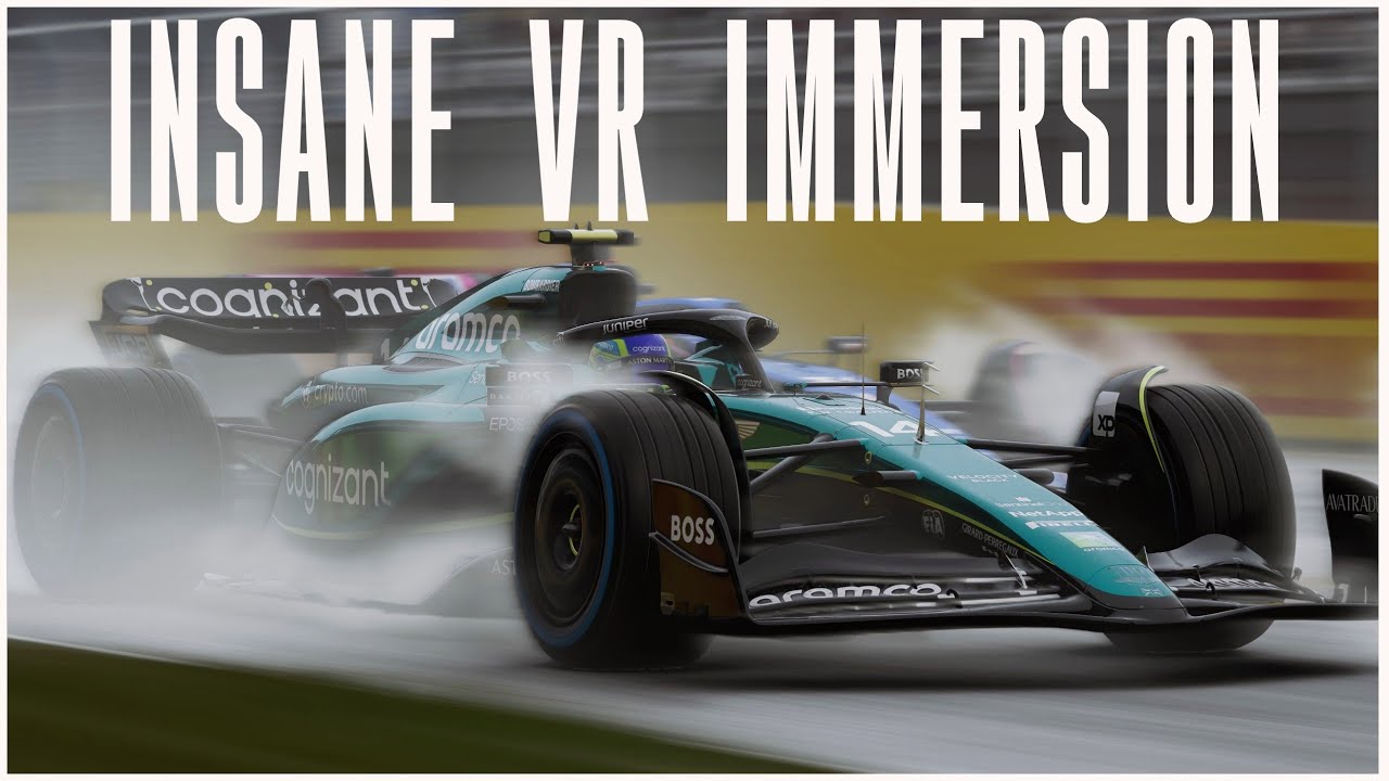 F1® 23 VR 90 FPS, ULTRA settings, Heavy Rain | Canadian Grand Prix ...