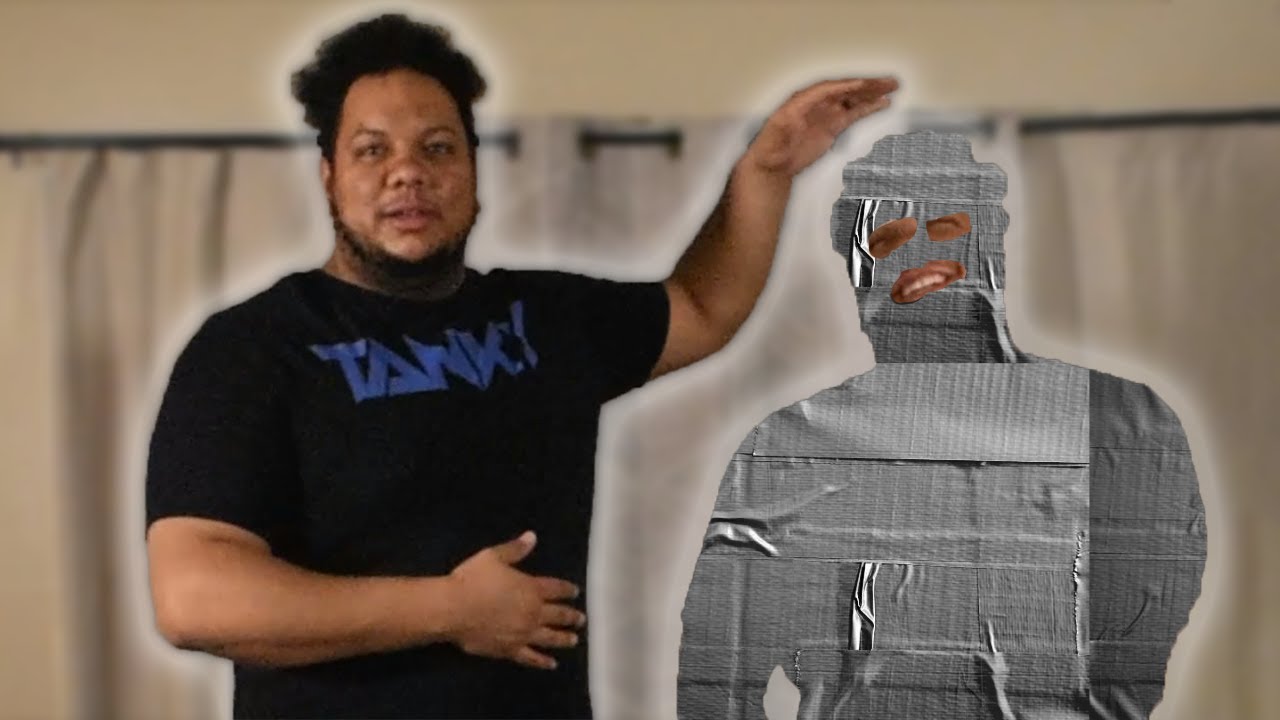 Making the WORST duct tape dummy... - YouTube