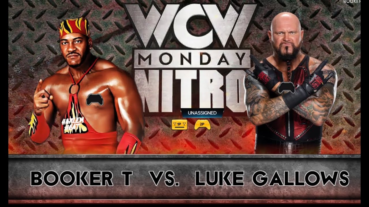 WCW NITRO #4: BOOKER T. V. LUKE GALLOWS - YouTube