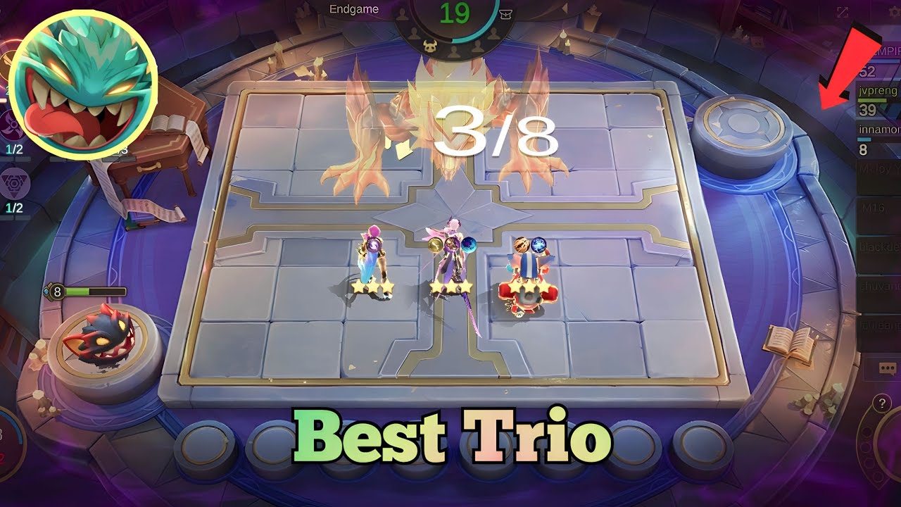 Tharz Skill 3 - Best Trio In Magic Chess 3 Star Ling, Cyclops & Natalia ...