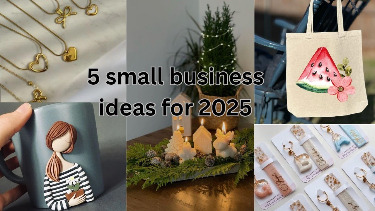 Top five best selling small business ideas - YouTube