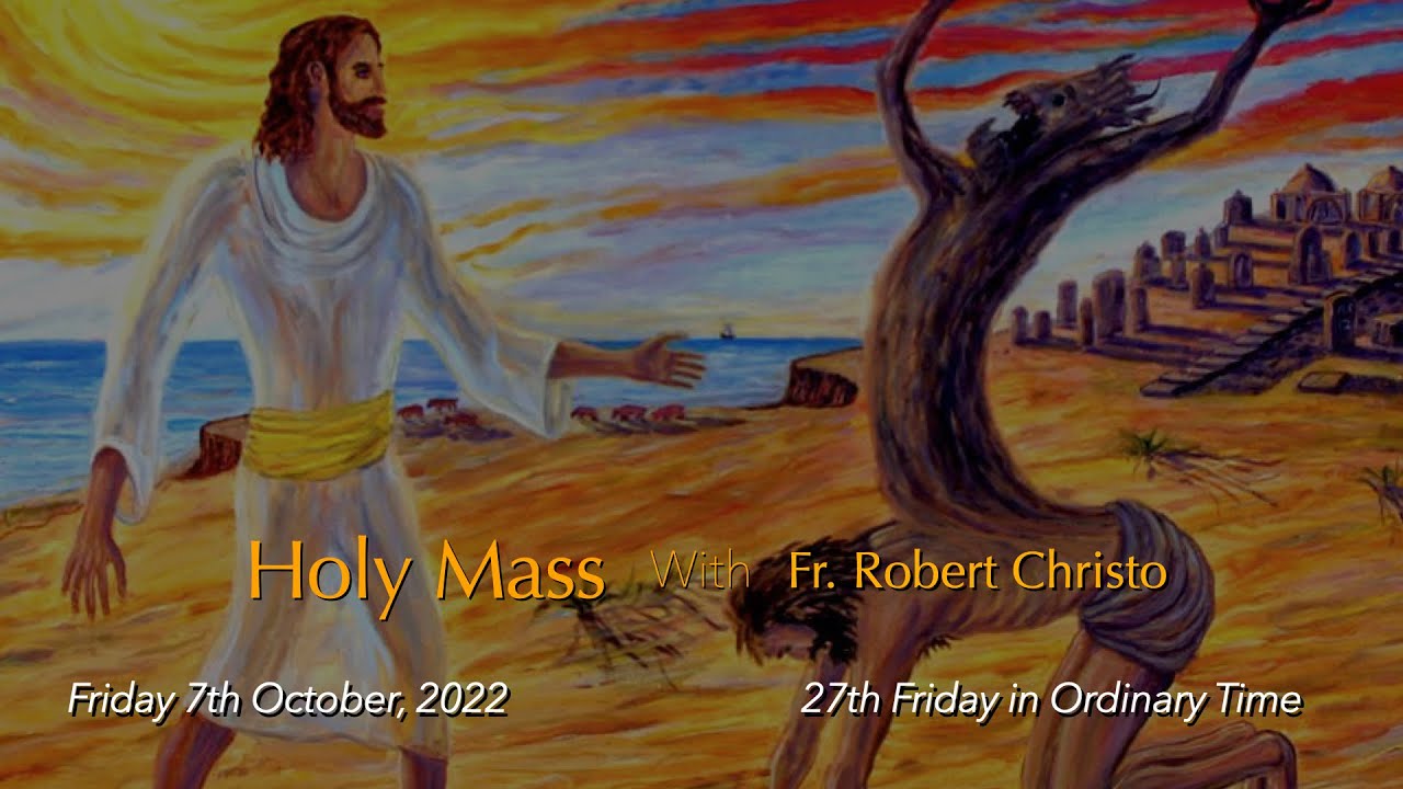 Holy Mass - With Fr. Robert Christo - YouTube