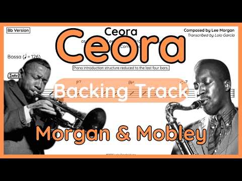 Ceora · Backing Track (Lee Morgan & Hank Mobley) Bass Clef Version in C