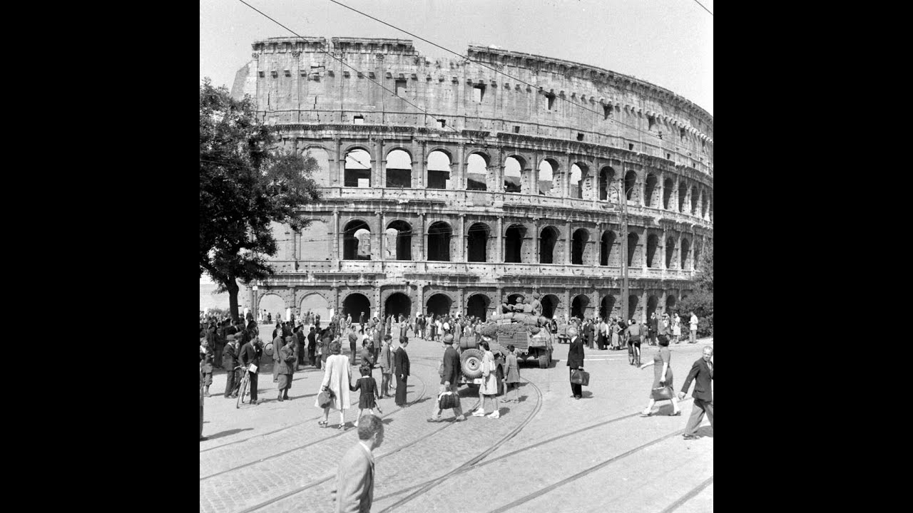 Roma durante la Seconda Guerra Mondiale - YouTube