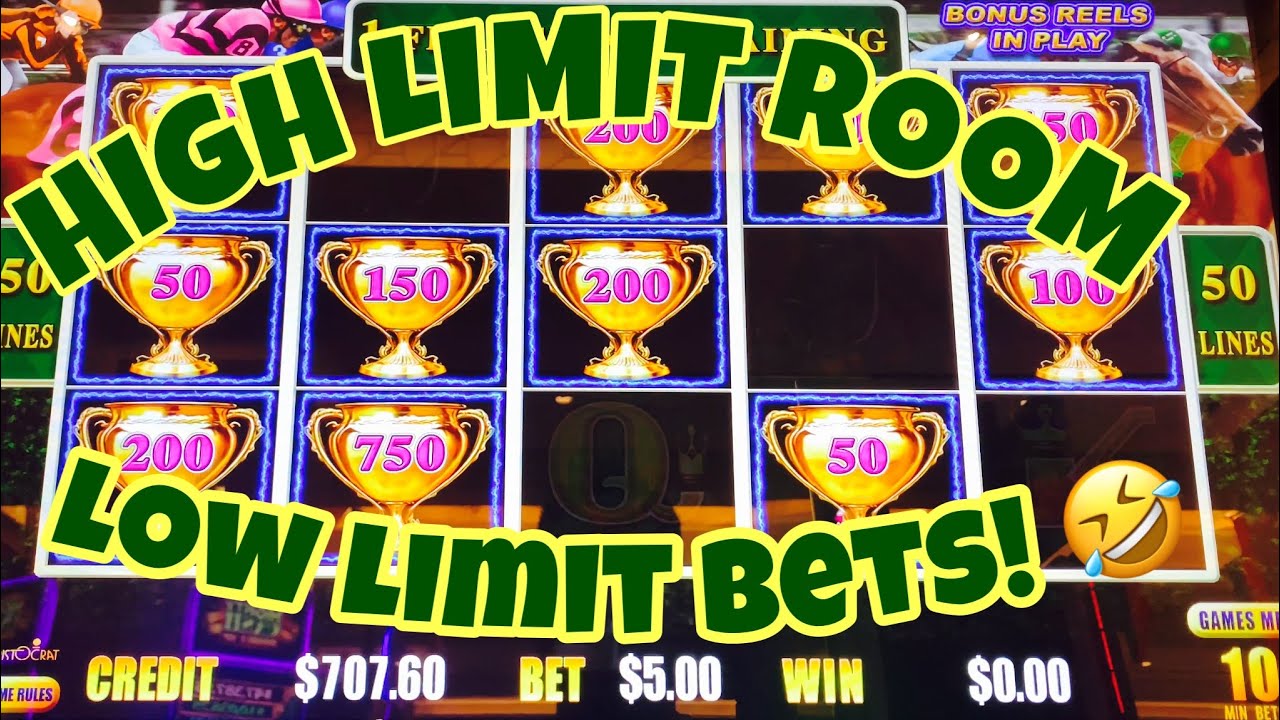 LETS HIT UP THE HIGH LIMIT ROOM! - YouTube