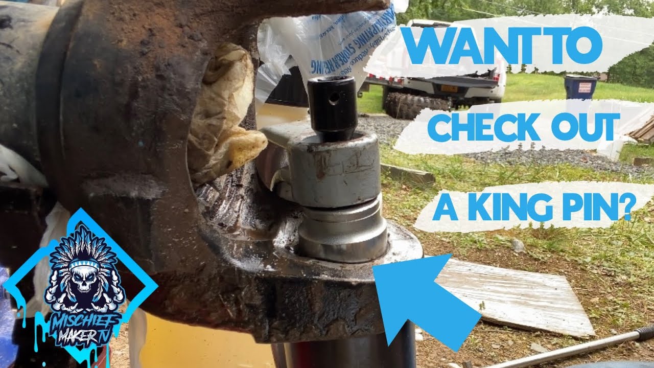 King Pin Rebuild After 18 Months of Abuse With No Maintenance - YouTube