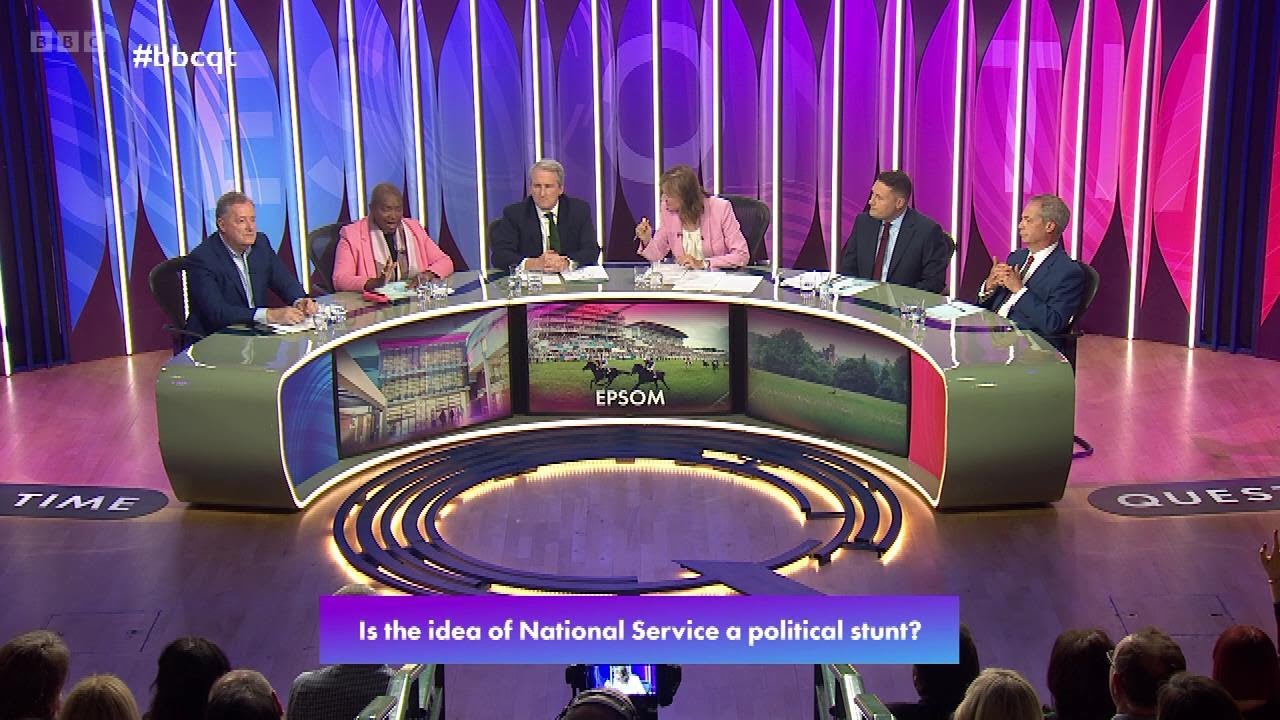 Piers Morgan, Nigel Farage On Question Time [30.05.2024] - YouTube