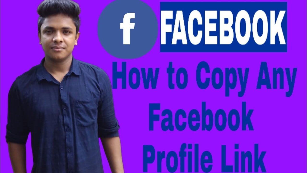 How To Copy Any Fb Account Link কিভাবে ফেসবুকের লিংক কপি করবেন - YouTube