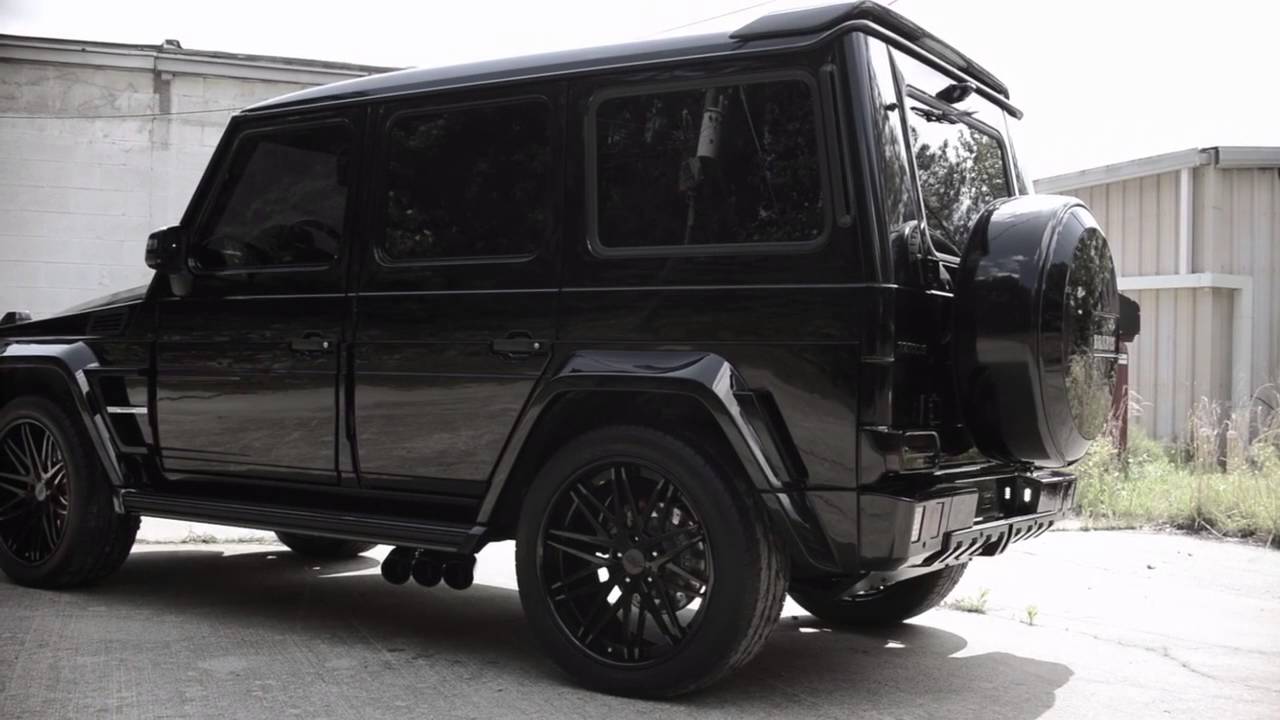 BRABUS G63 with Meisterschaft GT Exhaust - YouTube