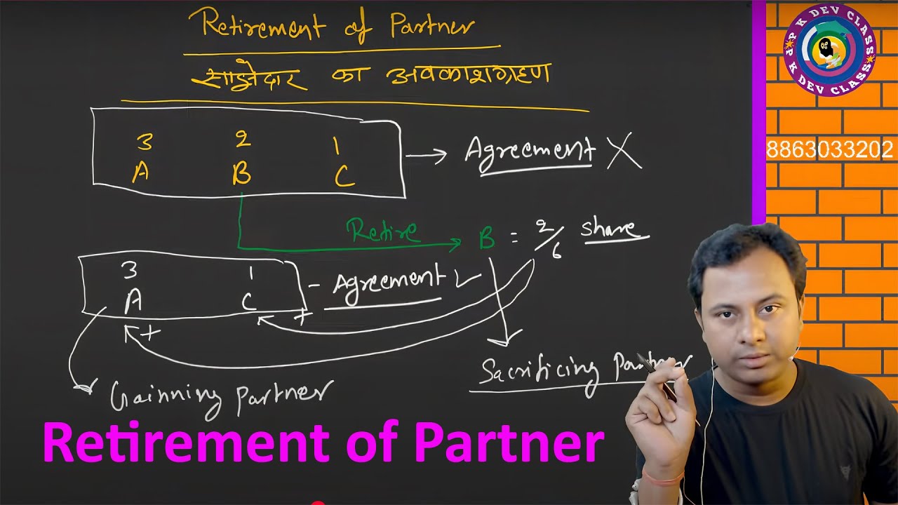 Retirement of partner class 12 full concept - YouTube