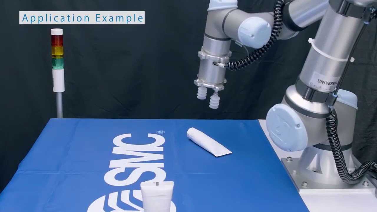 SMC Vacuum Gripper Unit for Collaborative Robots - YouTube