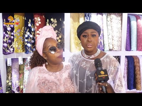 GRAND OPENING OF ABIKE LAGOS EXQUISITE AND EXCLUSIVE FABRICS - YouTube