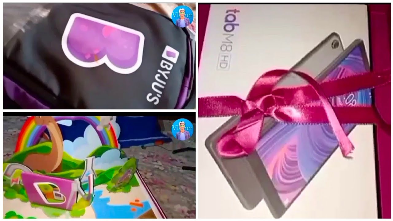 Byju's Learning Kit Unboxing | Byju's Premium Classes | Lenovo Tab M8 ...