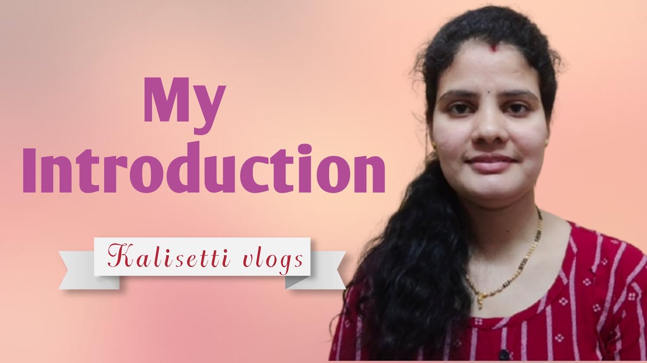 My Youtube Channel Introduction Video | My First Video - YouTube