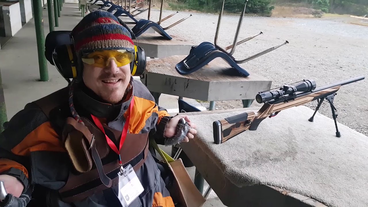 Range time and talk with disabled shooter the SunRise Kid! ...Semi-auto ...