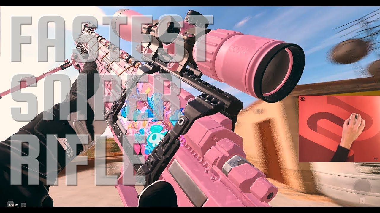 the FASTEST SNIPER Rifle in Warzone Season 3 Reloaded | 27 Solo kill ...