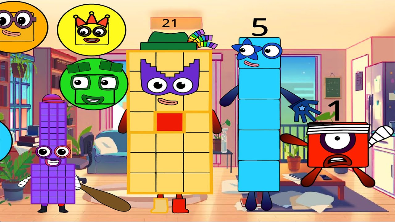Numberblocks full season One is taught the first lìe's lesson - YouTube