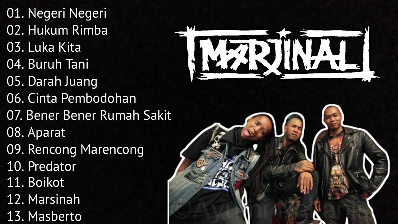 MARJINAL FULL ALBUM | LAGU TERBAIK - YouTube Music