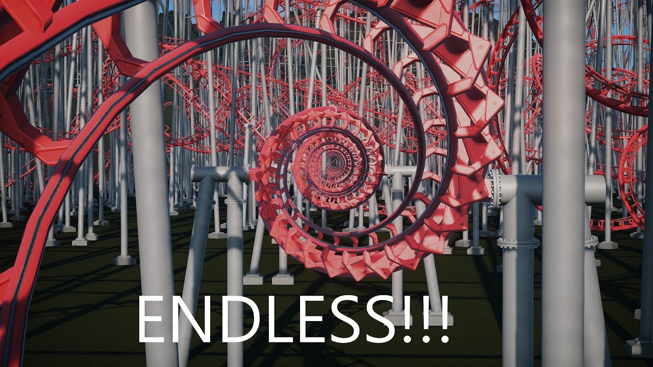 1000 INVERSIONS! | Its Morbin Time: The Ride | POV | Planet Coaster ...