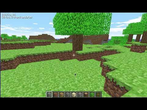 I played Minecraft first version. - YouTube