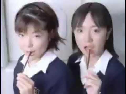 Chocolate Pocky Vintage Japanese Commercial Morning Musume - YouTube