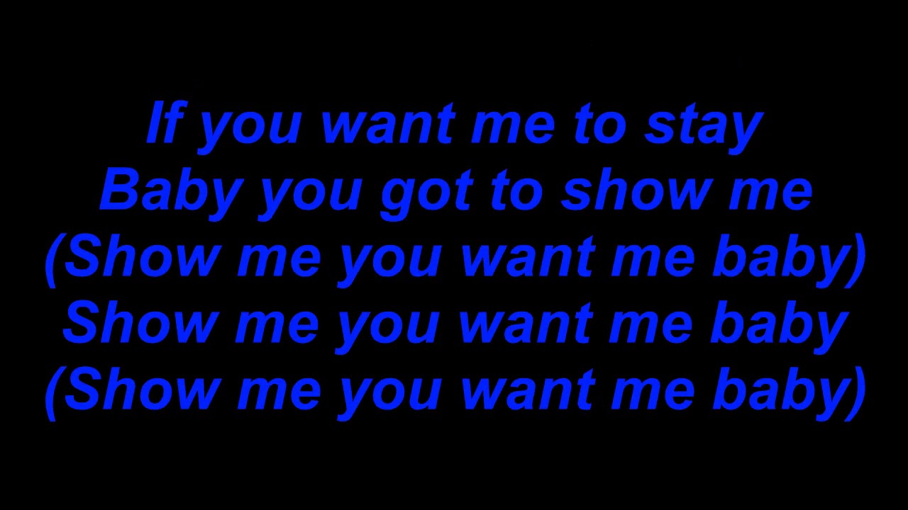 If You Want Me To Stay--NE-YO--(LYRICS) - YouTube