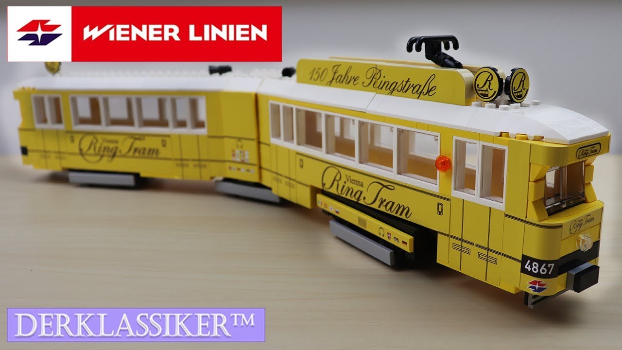 Vienna Ring Tram aus Lego® Komponenten von derKlassiker [Review] - YouTube